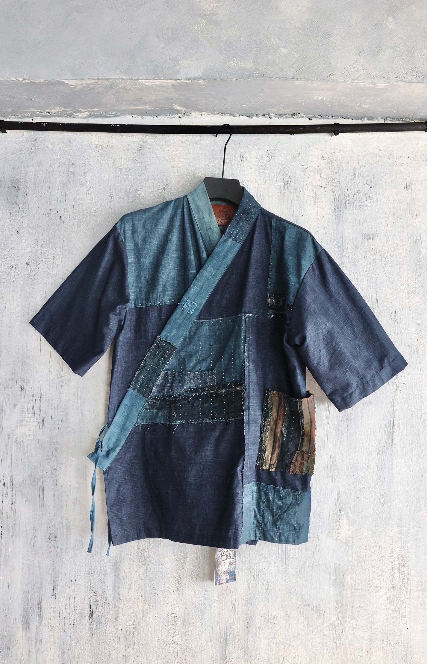 Boro Patchwork Kimono - Unique Handcrafted Artisan Design – Hana Indigo Hk