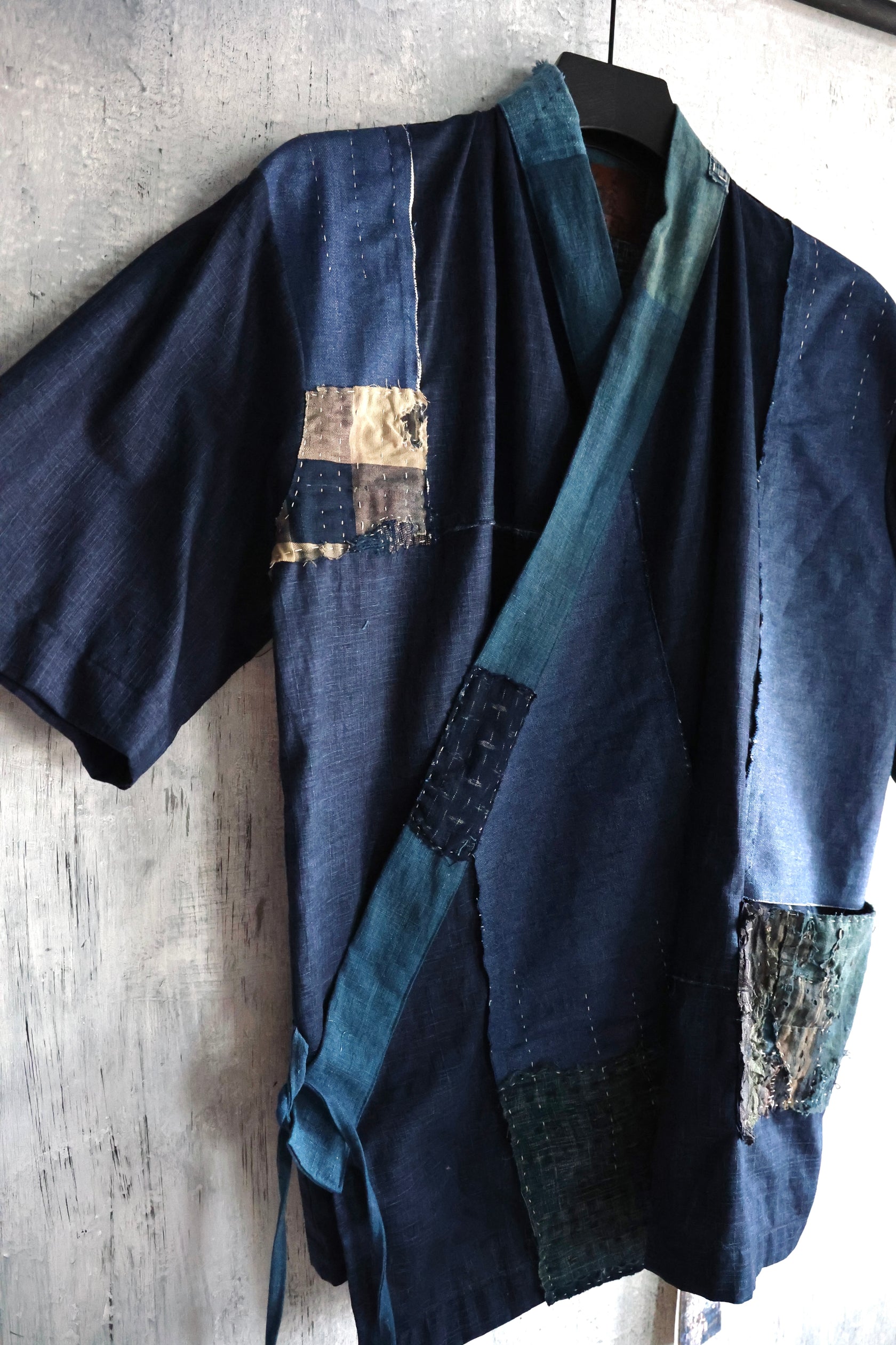 Boro Patchwork Kimono - Unique Handcrafted Artisan Design – Hana Indigo Hk